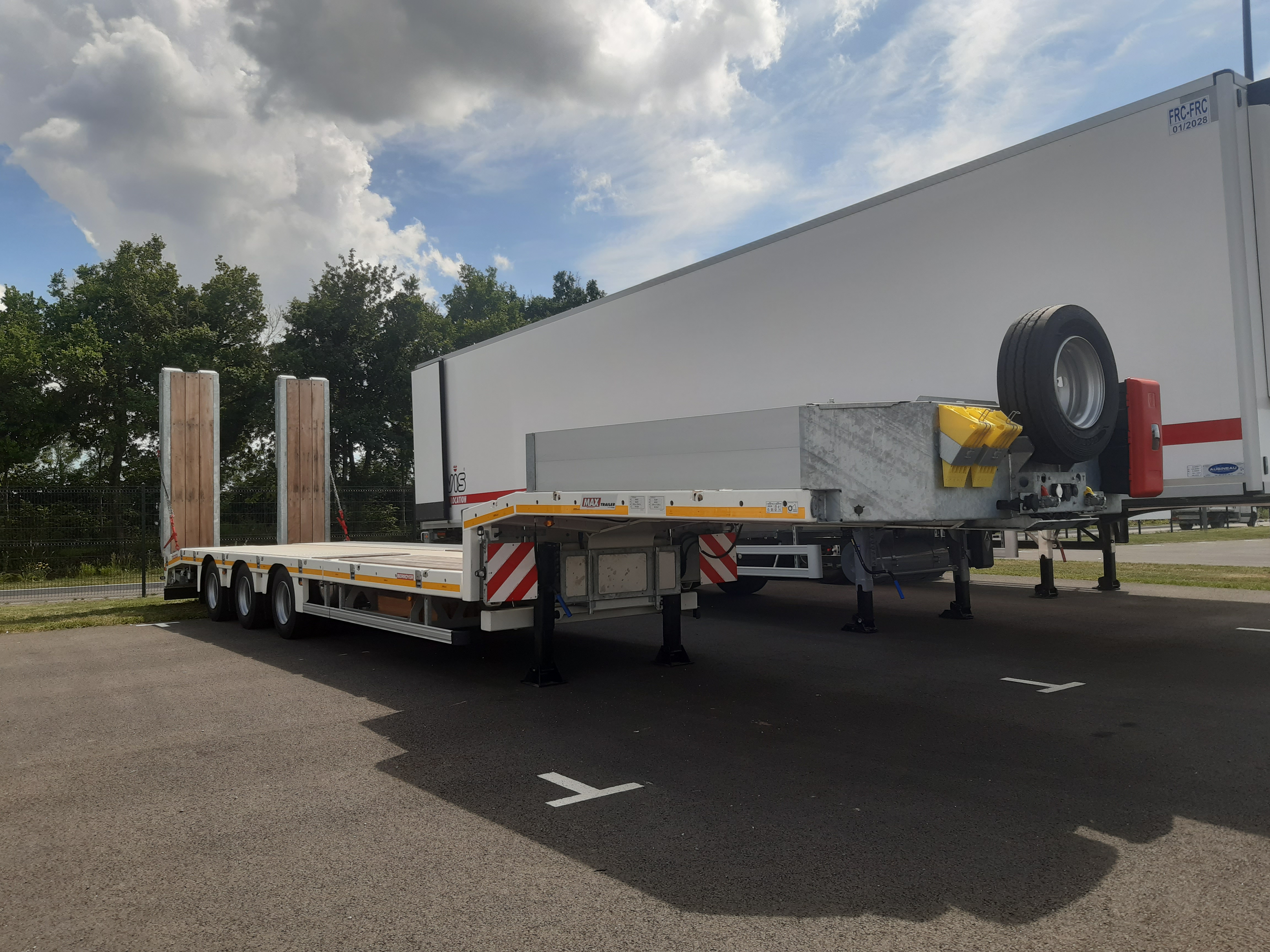 Location de semi porte char